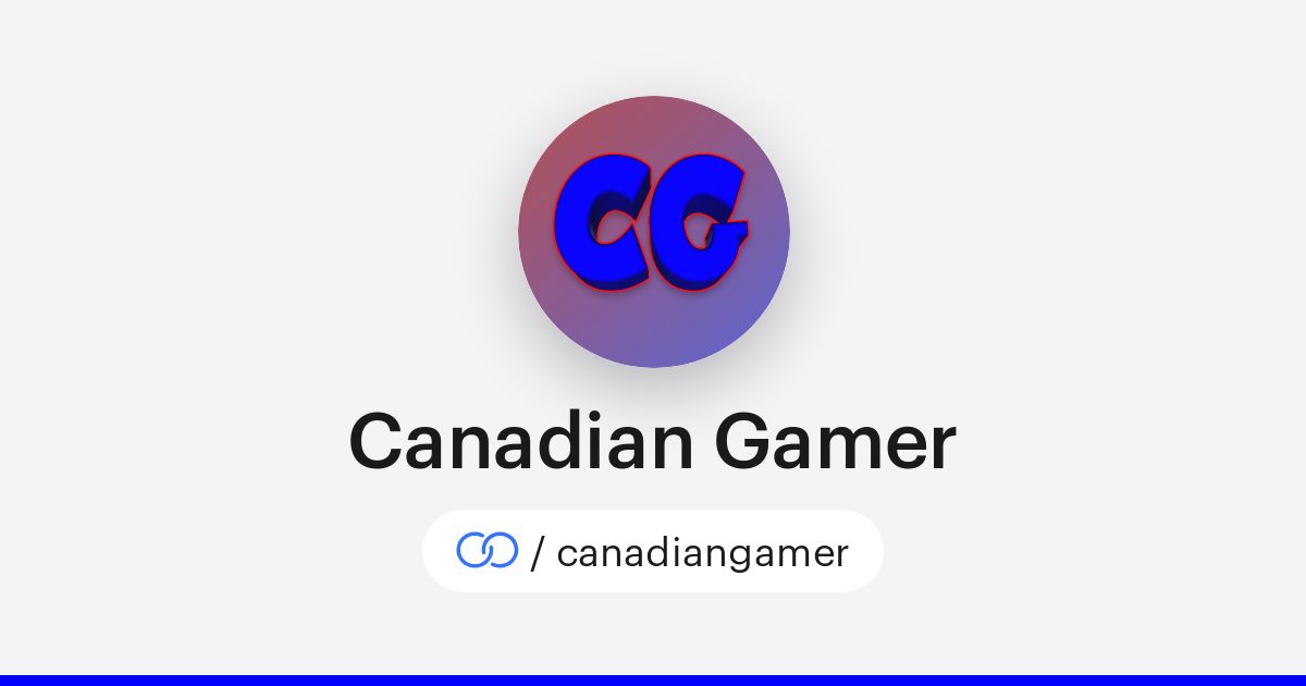 Canadian Gamer (/canadiangamer) · solo.to