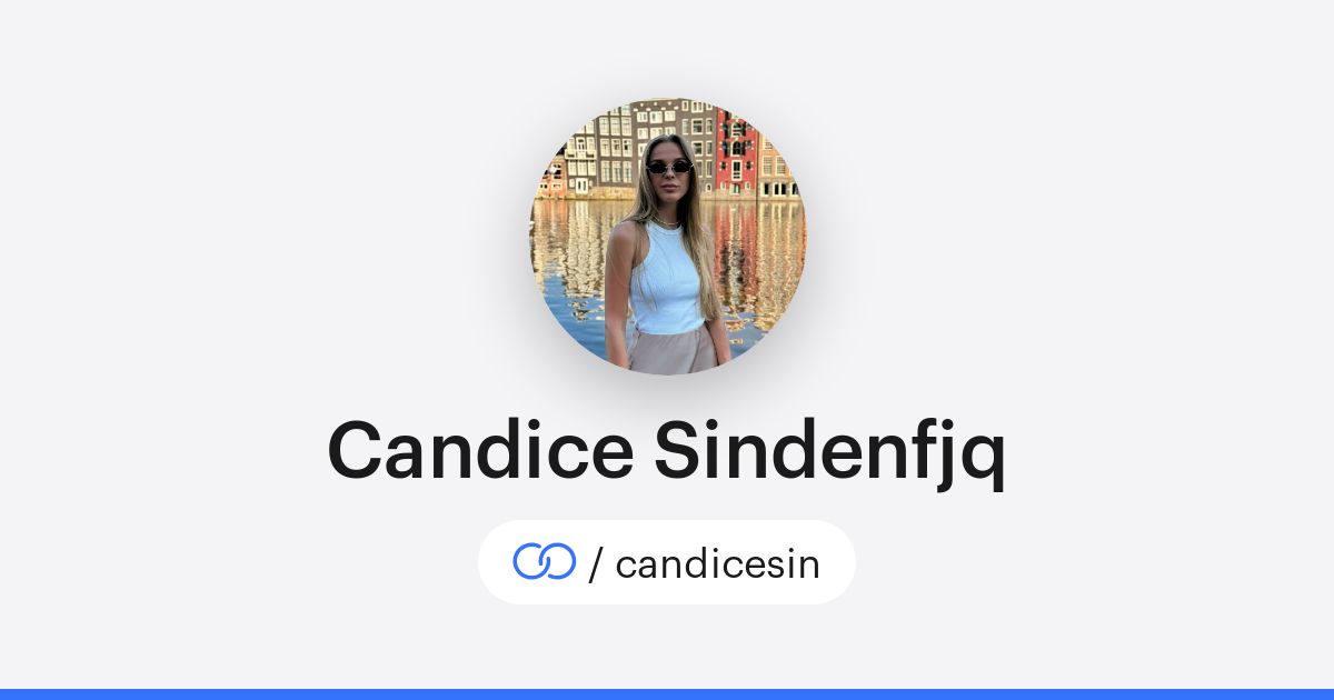 Candice Sindenfjq (/candicesin) · solo.to
