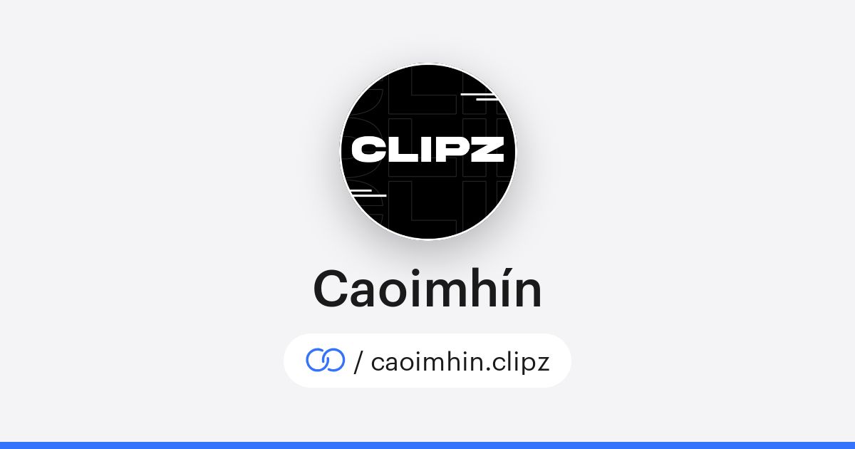 Caoimhín (/caoimhin.clipz) · solo.to