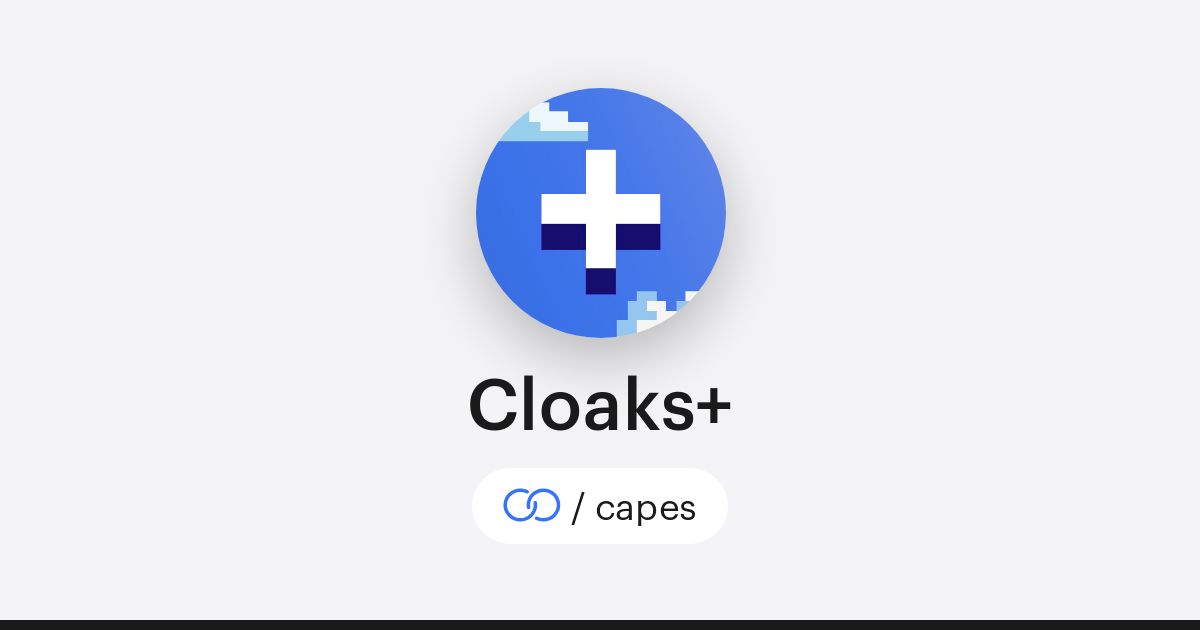 Cloaks+ (/capes) · solo.to