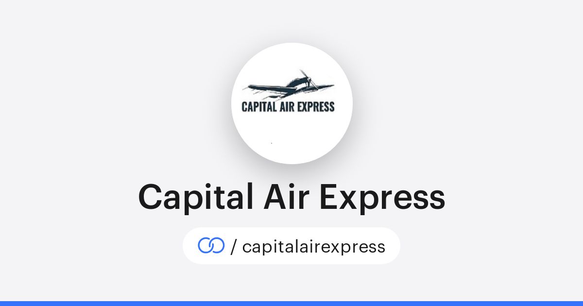 Capital Air Express (/capitalairexpress) · solo.to
