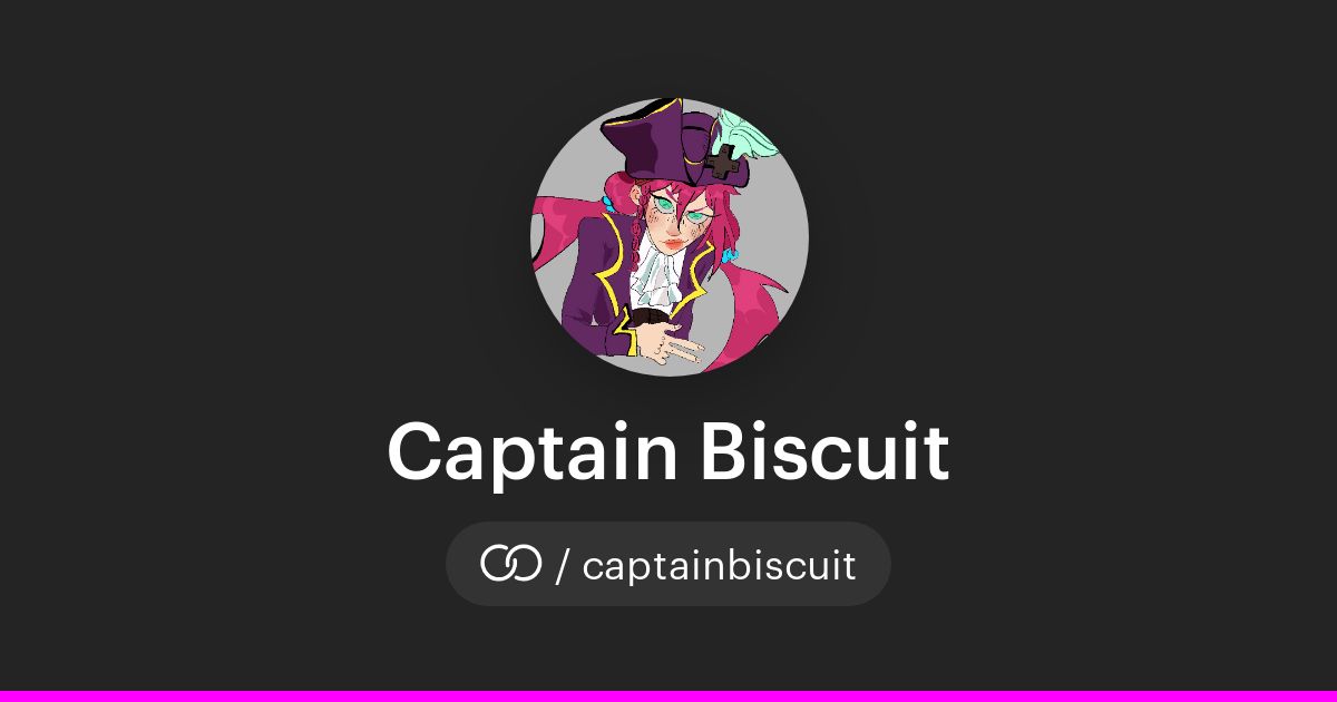 Captain Biscuit (/captainbiscuit) · solo.to