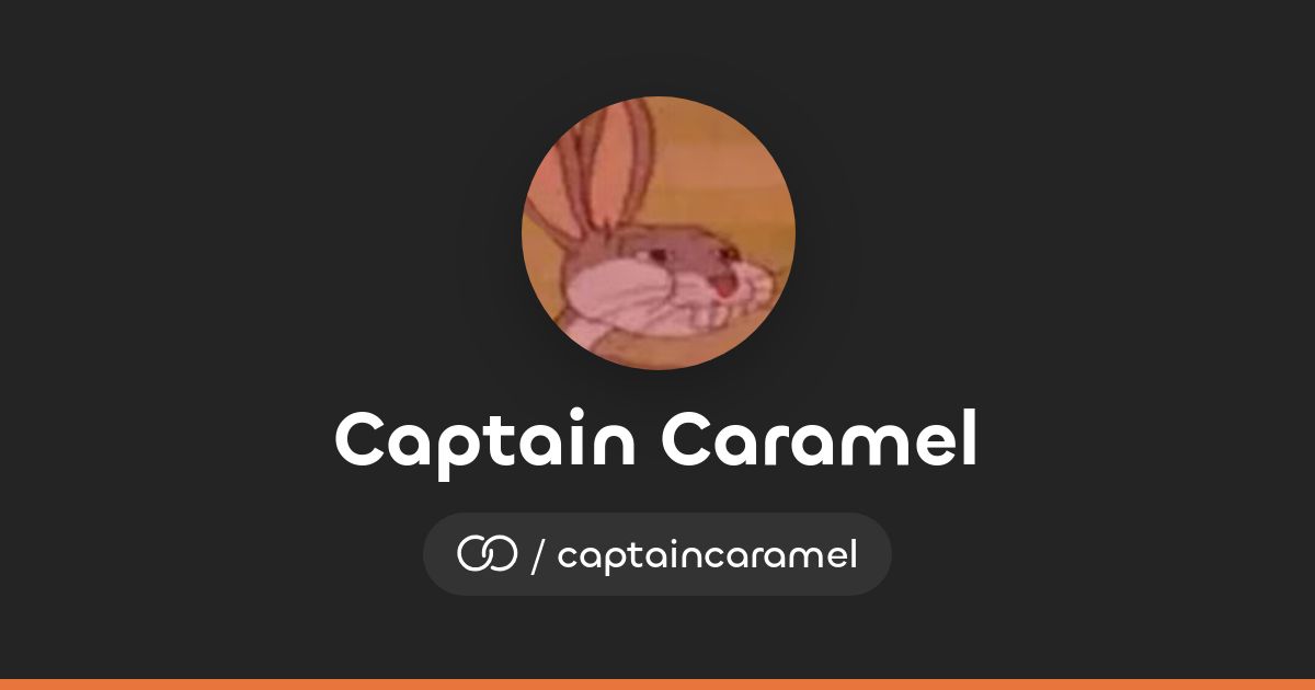 Captain Caramel (/captaincaramel) · solo.to