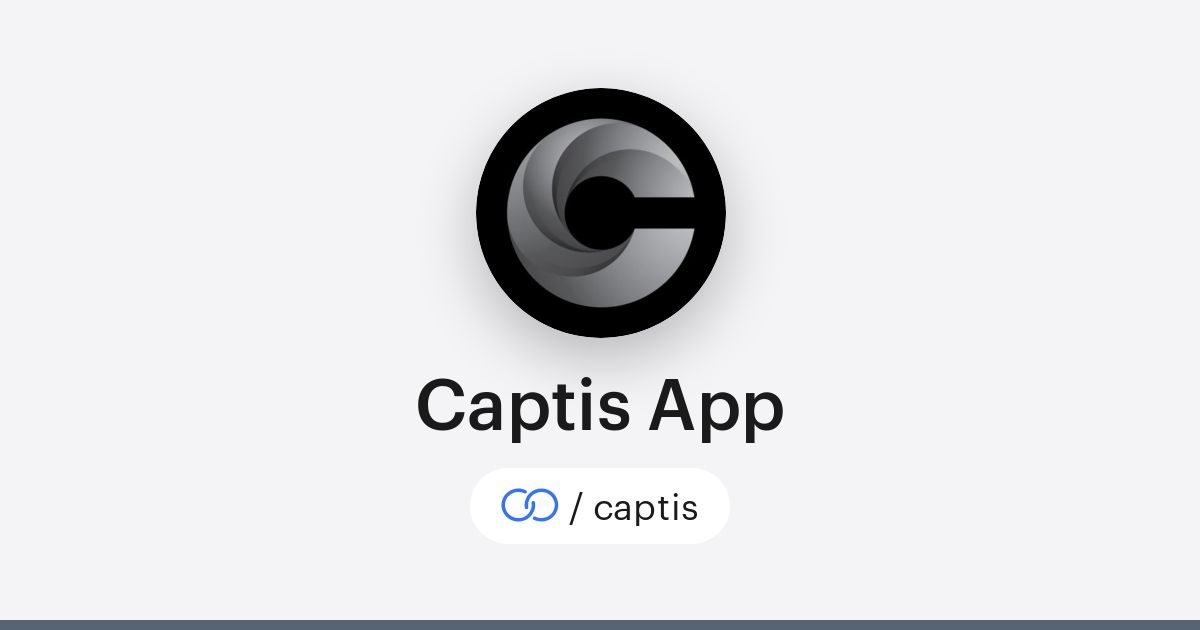 Captis App (/captis) · solo.to