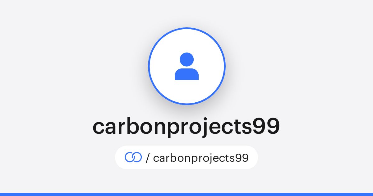 carbonprojects99 · solo.to