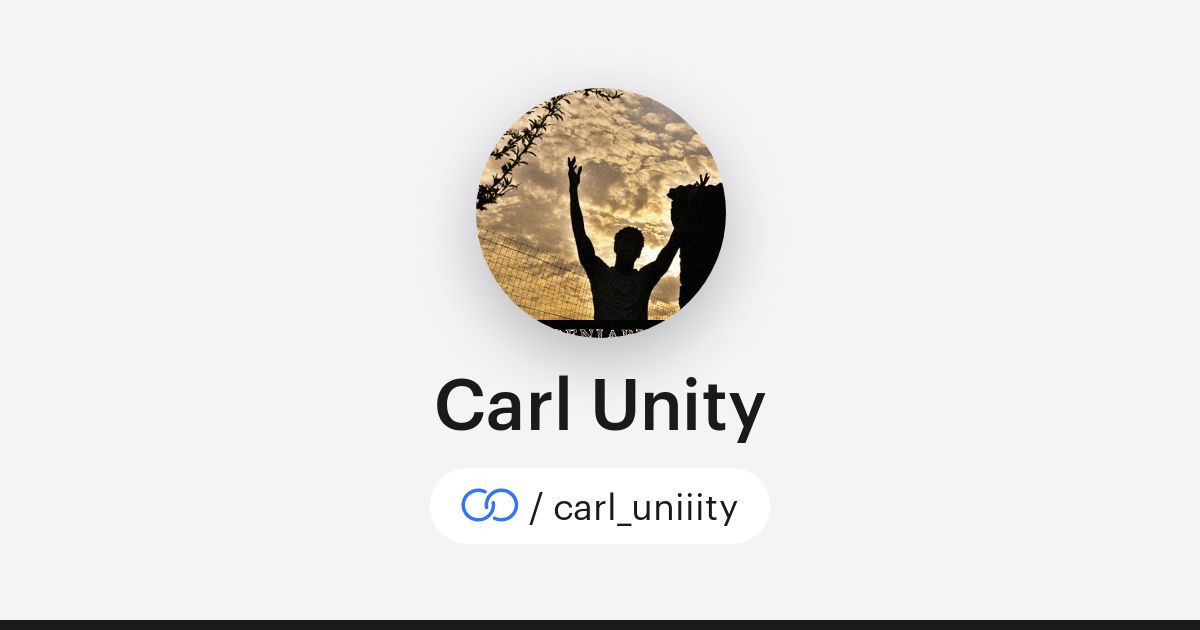 Carl Unity (/carl_uniiity) · solo.to