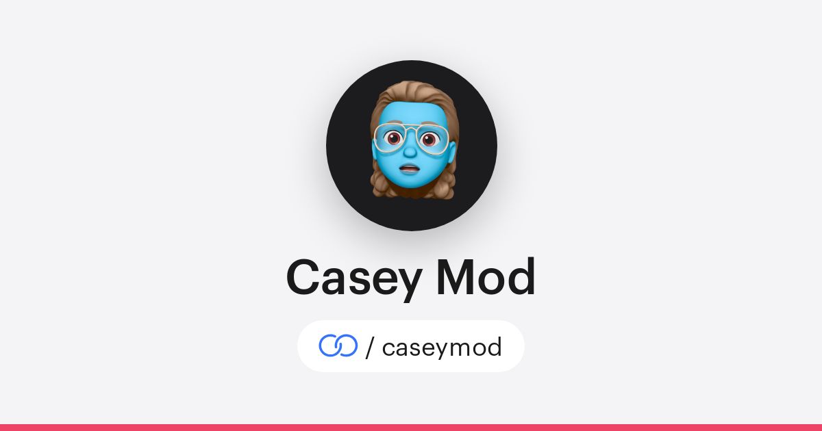 Casey Mod (/caseymod) · solo.to