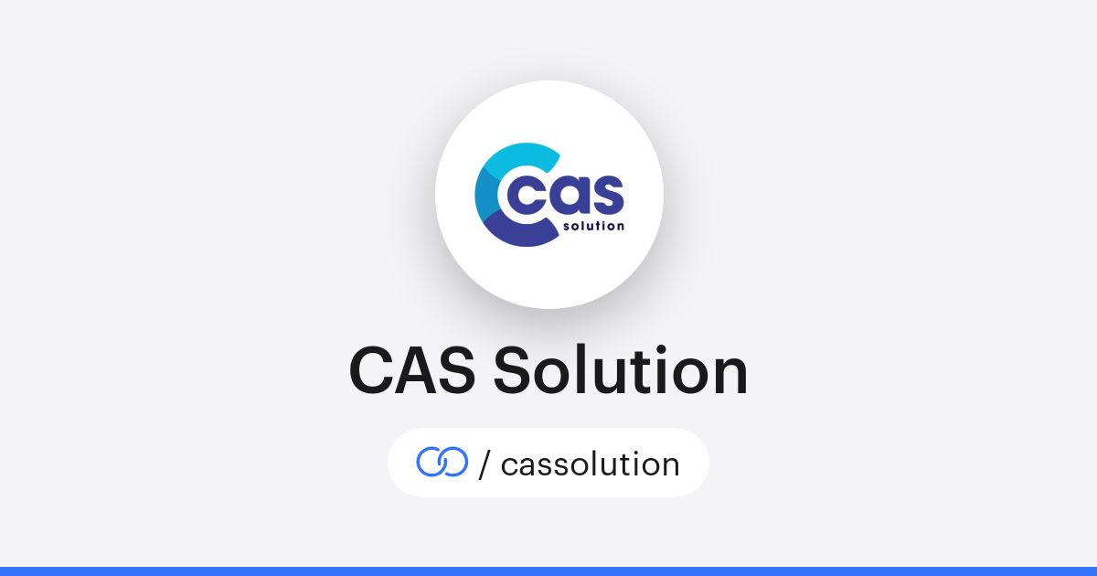 CAS Solution (/cassolution) · solo.to