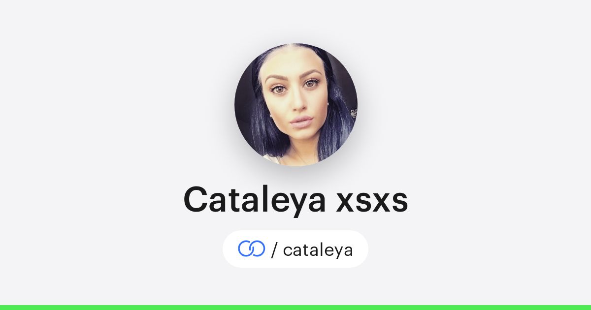Cataleya xsxs (/cataleya) · solo.to