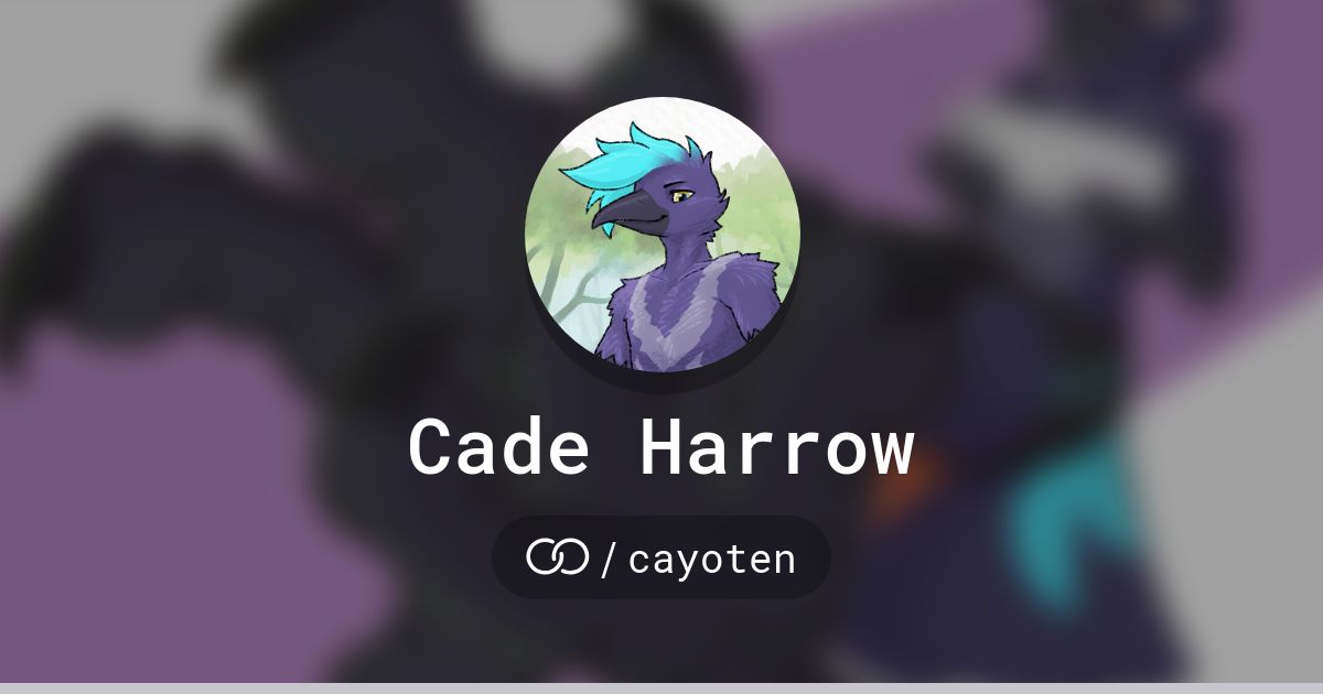 Cade Harrow (/cayoten) · solo.to