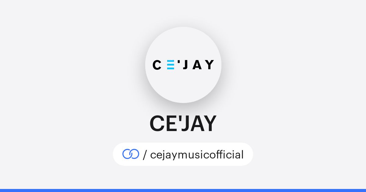 CE'JAY (/cejaymusicofficial) · solo.to
