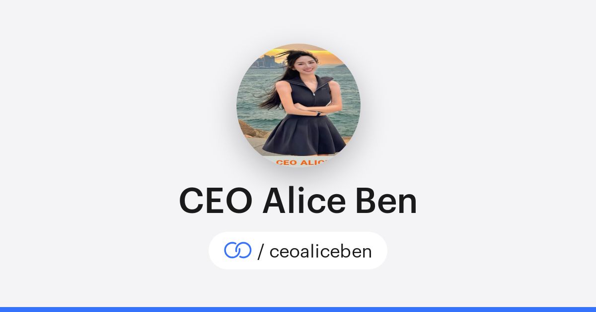 CEO Alice Ben (/ceoaliceben) · solo.to