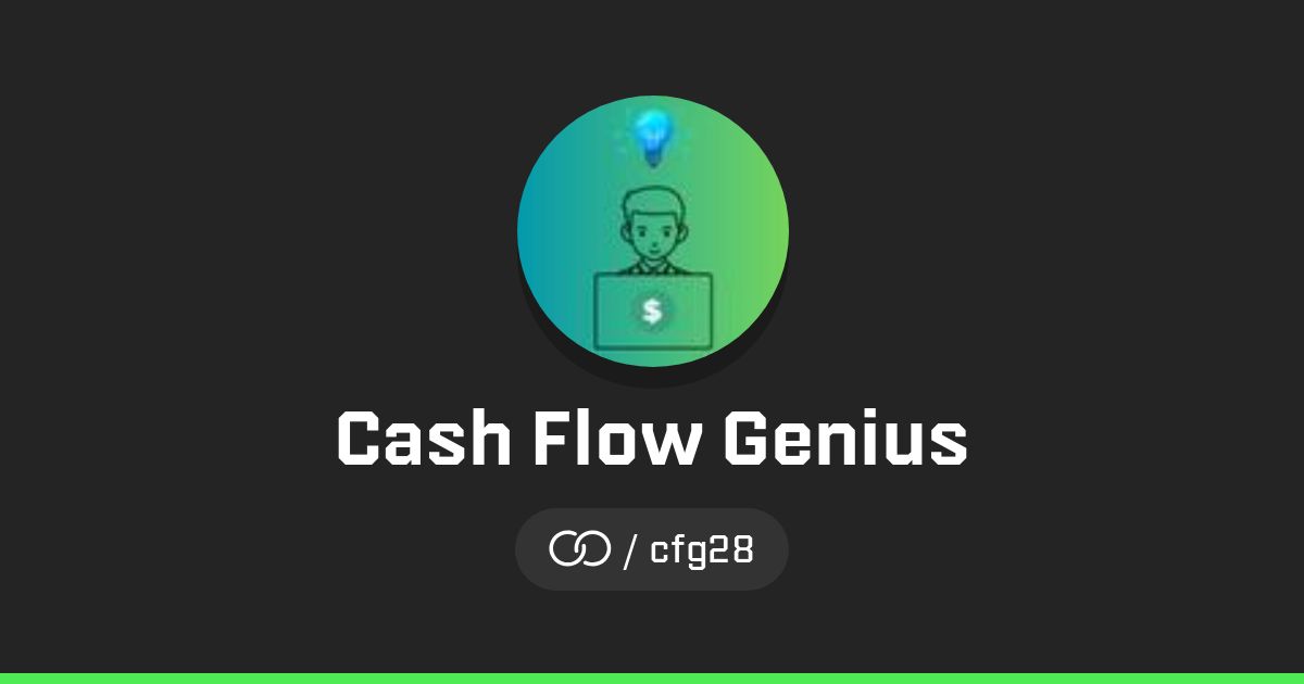 Cash Flow Genius (/cfg28) · solo.to