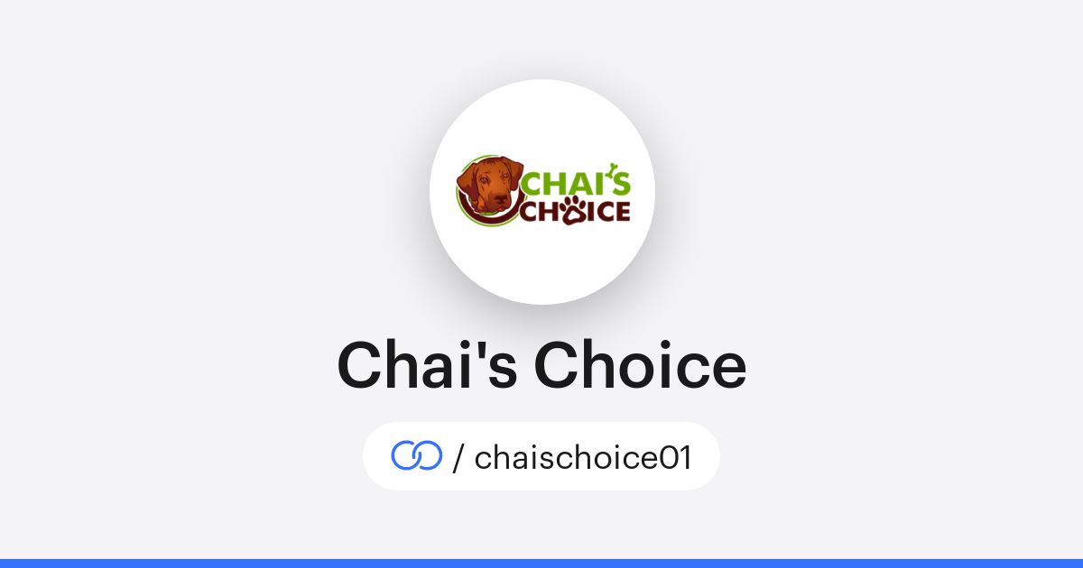 Chai's Choice (/chaischoice01) · solo.to