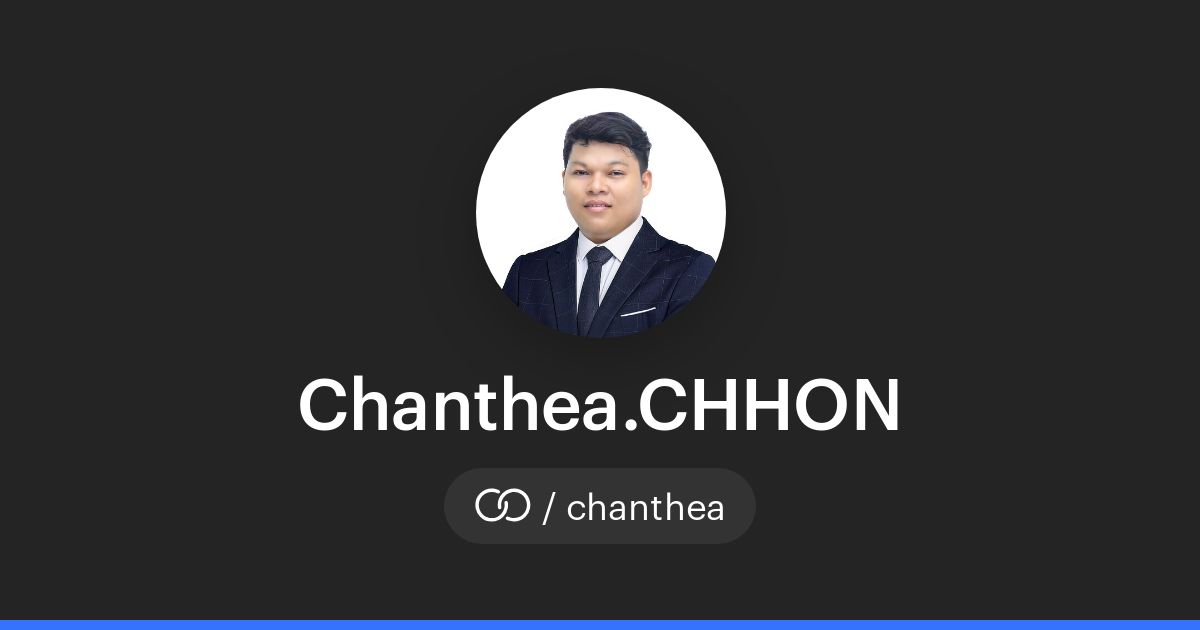 Chanthea.CHHON (/chanthea) · solo.to