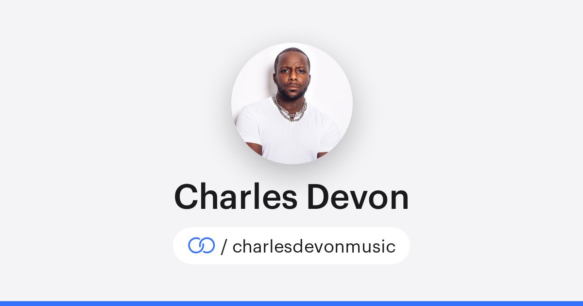Charles Devon (/charlesdevonmusic) · solo.to