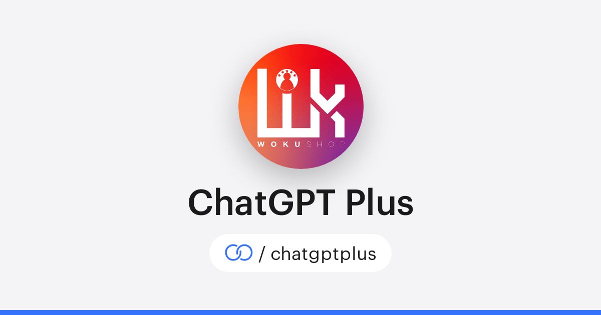 ChatGPT Plus (/chatgptplus) · solo.to