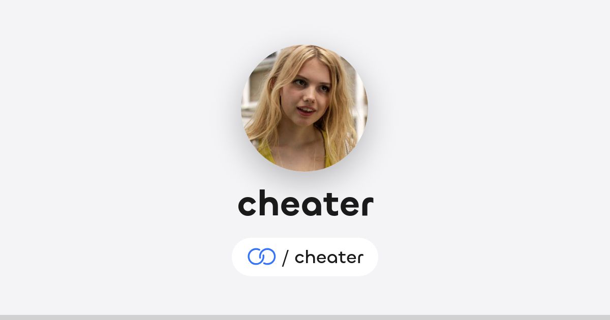 cheater · solo.to
