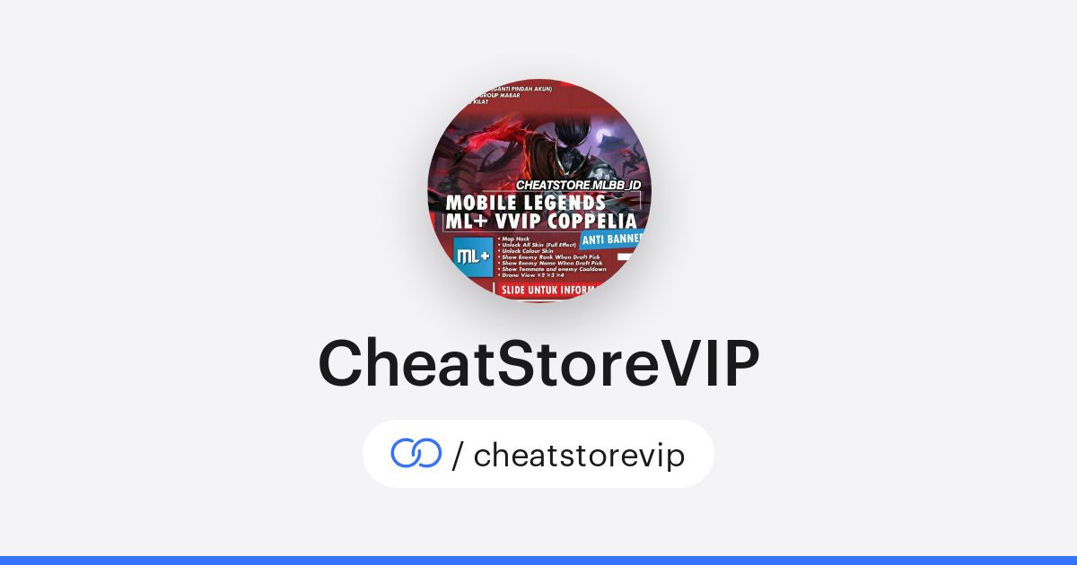 CheatStoreVIP · solo.to