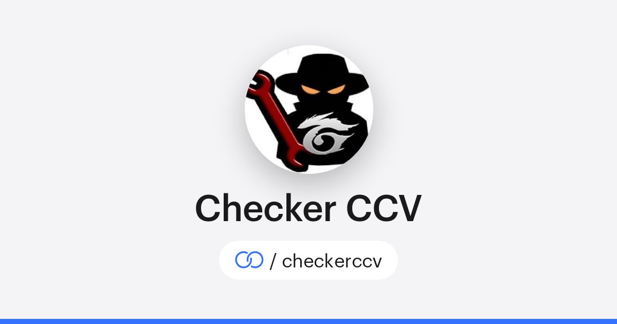 Checker CCV (/checkerccv) · solo.to