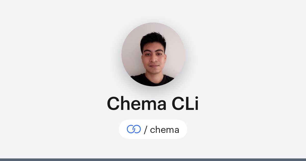 Chema CLi (/chema) · solo.to