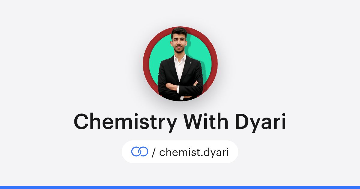 Chemistry With Dyari (/chemist.dyari) · solo.to