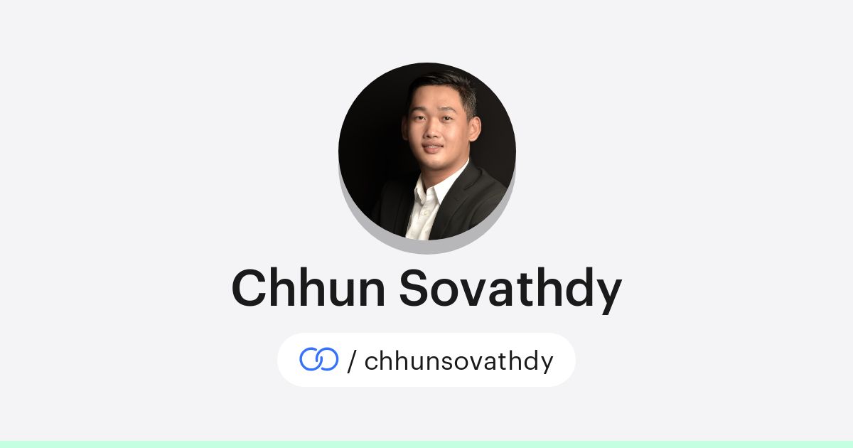 Chhun Sovathdy (/chhunsovathdy) · solo.to