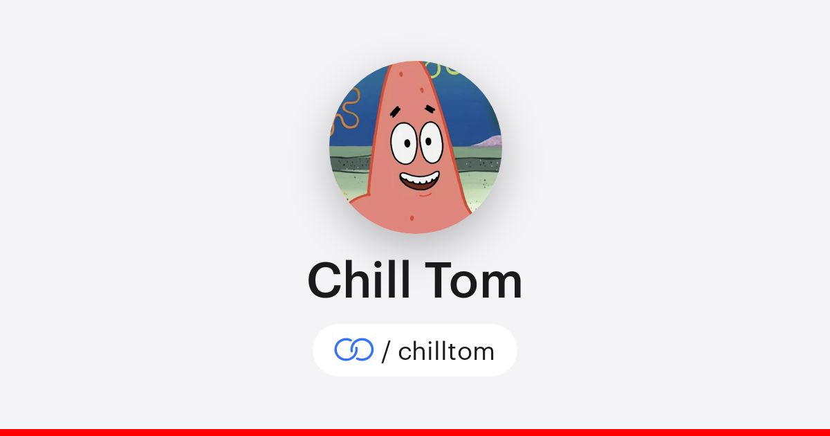 Chill Tom (/chilltom) · solo.to