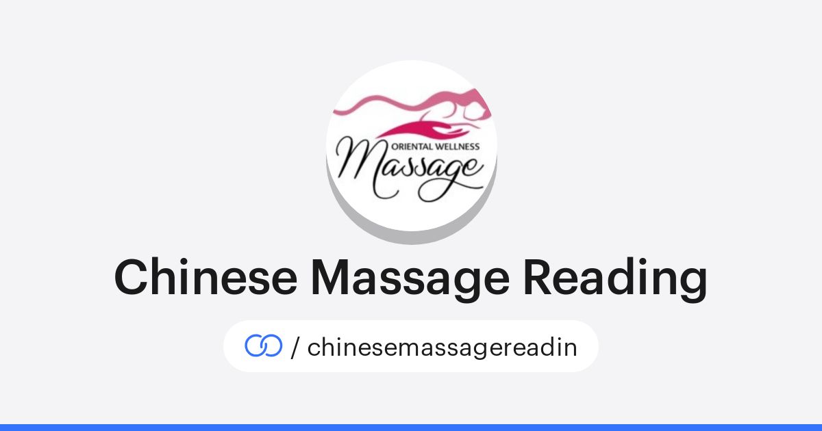 Chinese Massage Reading (/chinesemassagereadin) · solo.to