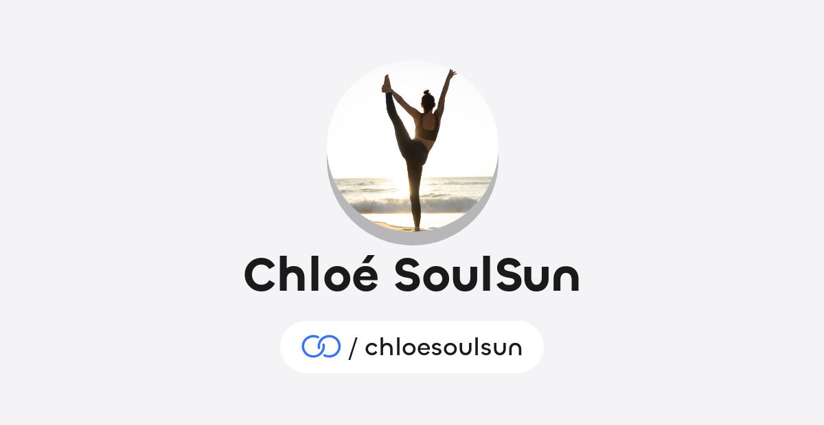 Chloé SoulSun (/chloesoulsun) · solo.to
