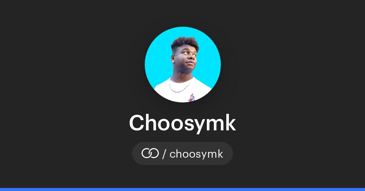 Choosymk · solo.to
