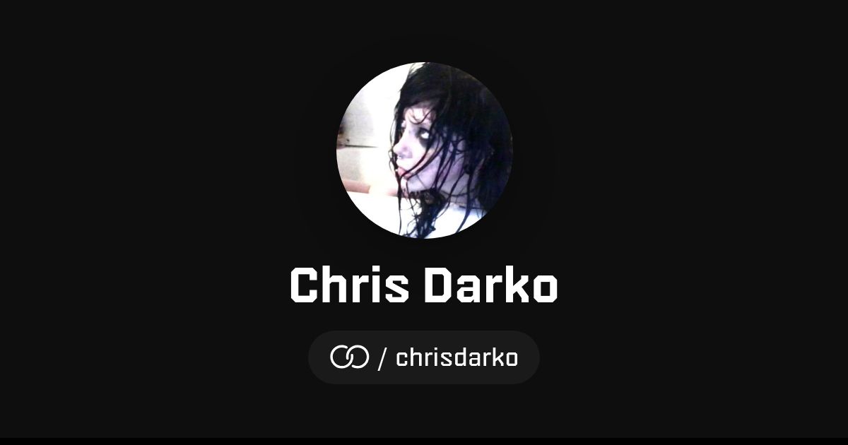 Chris Darko (/chrisdarko) · solo.to