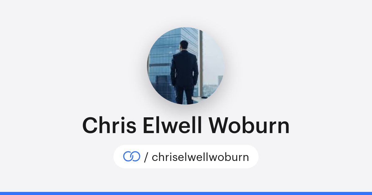 Chris Elwell Woburn (/chriselwellwoburn) · solo.to