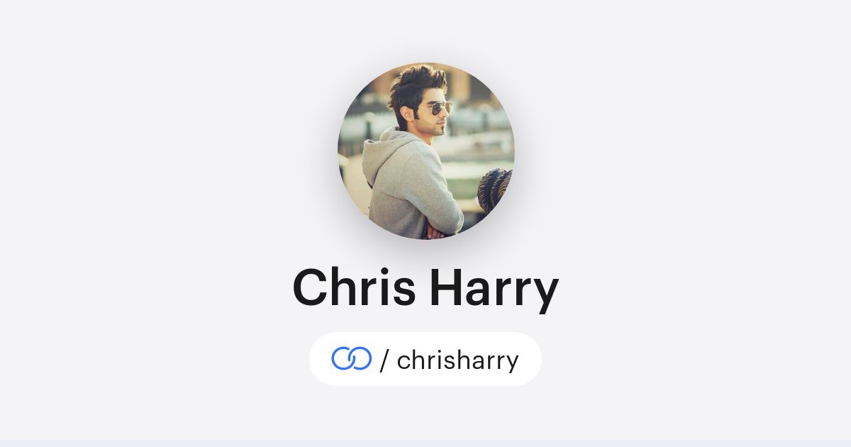 Chris Harry (/chrisharry) · solo.to