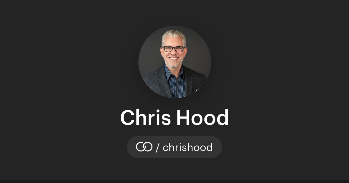 Chris Hood (/chrishood) · solo.to