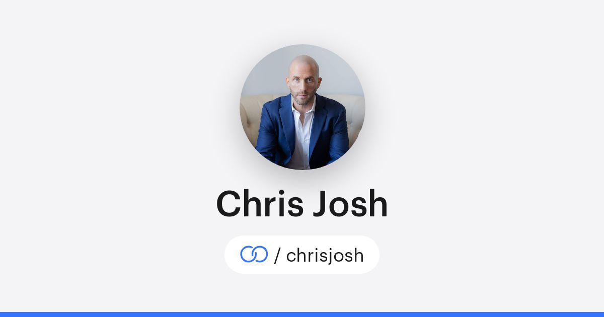 Chris Josh (/chrisjosh) · solo.to