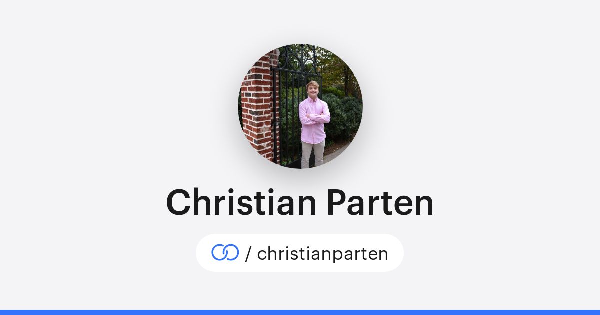 Christian Parten (/christianparten) · solo.to