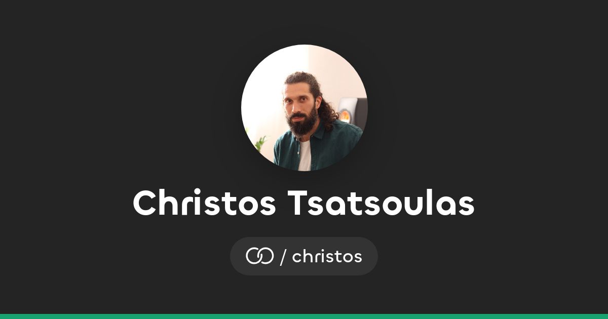 Christos Tsatsoulas (/christos) · solo.to