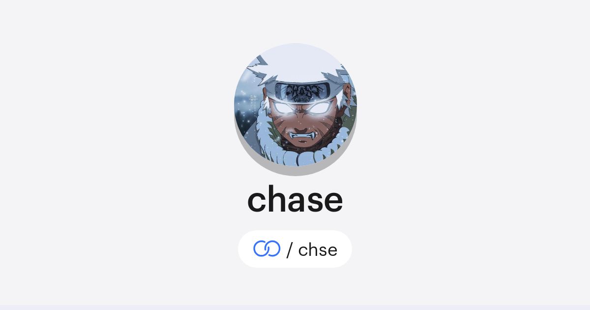 chase (/chse) · solo.to