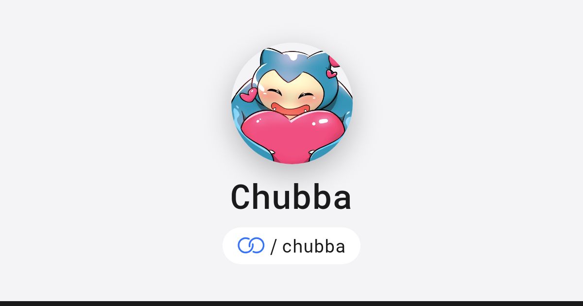 Chubba · solo.to