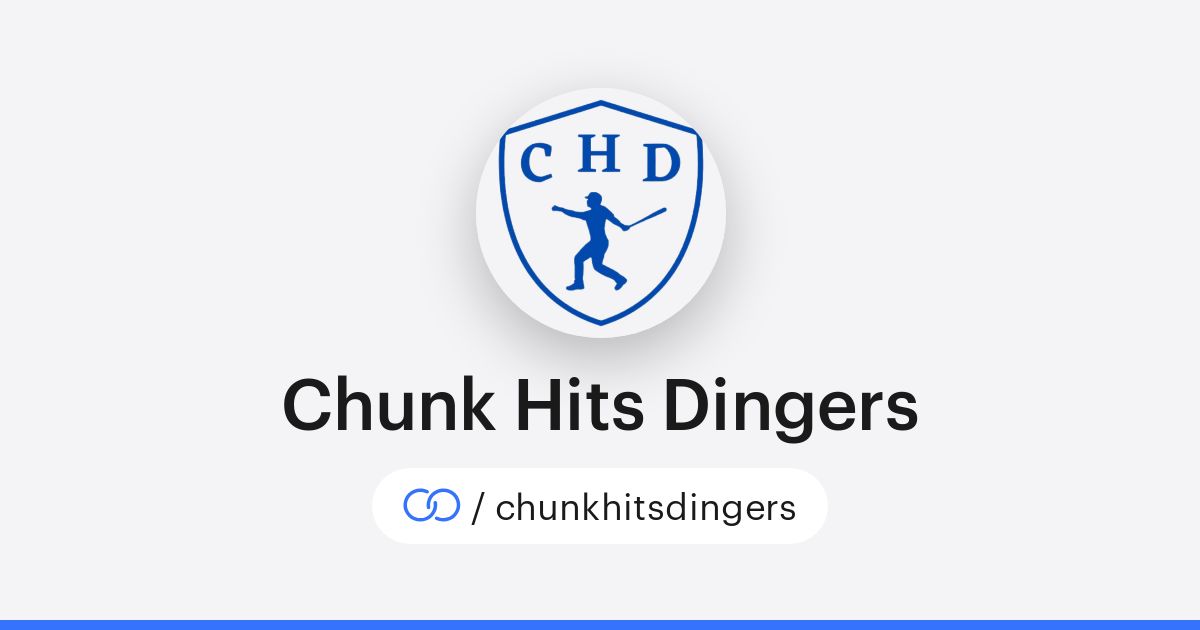 Chunk Hits Dingers (/chunkhitsdingers) · solo.to