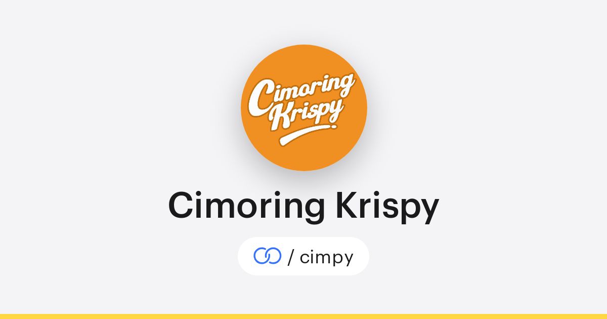 Cimoring Krispy (/cimpy) · solo.to