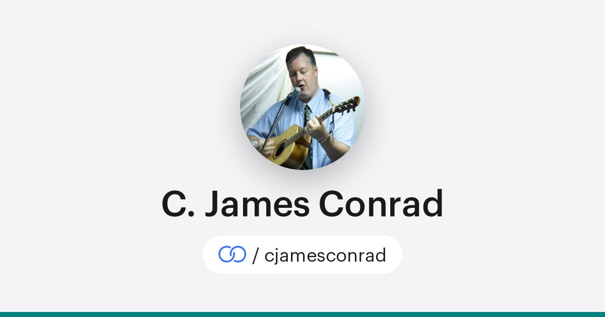 C. James Conrad (/cjamesconrad) · solo.to