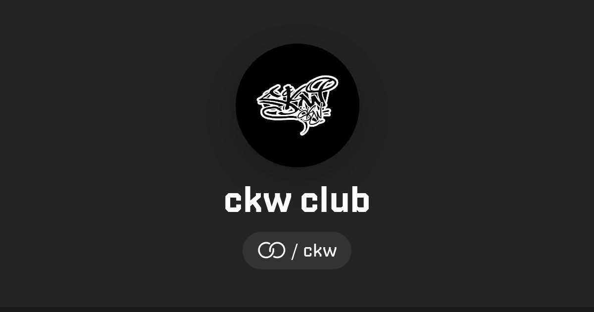 ckw club (/ckw) · solo.to