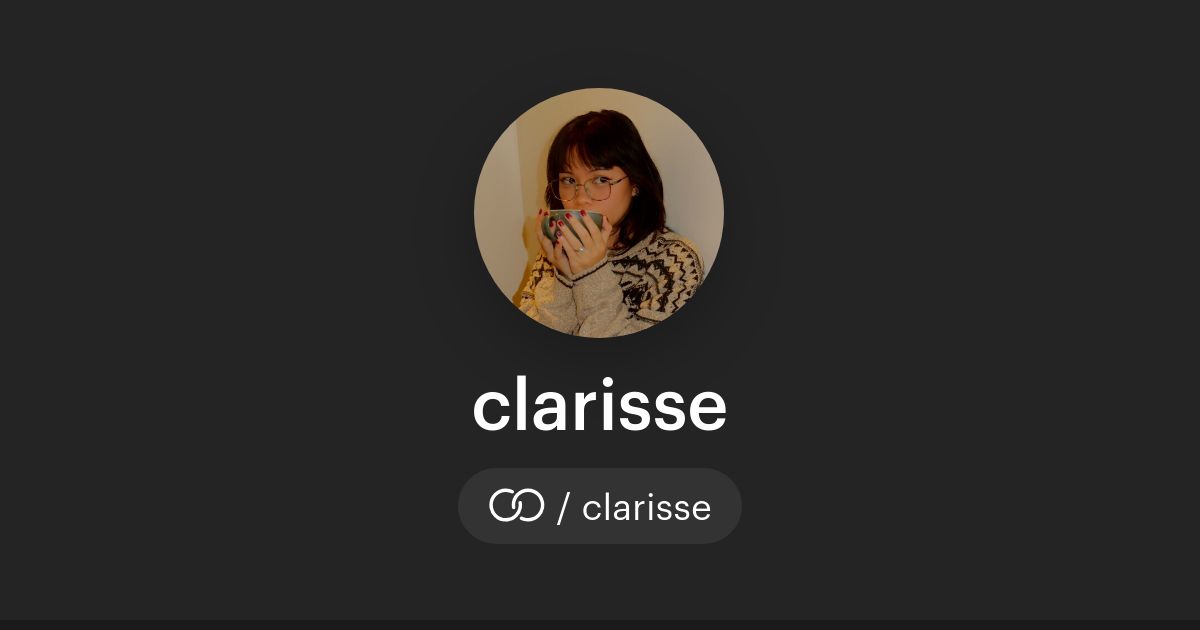 clarisse · solo.to