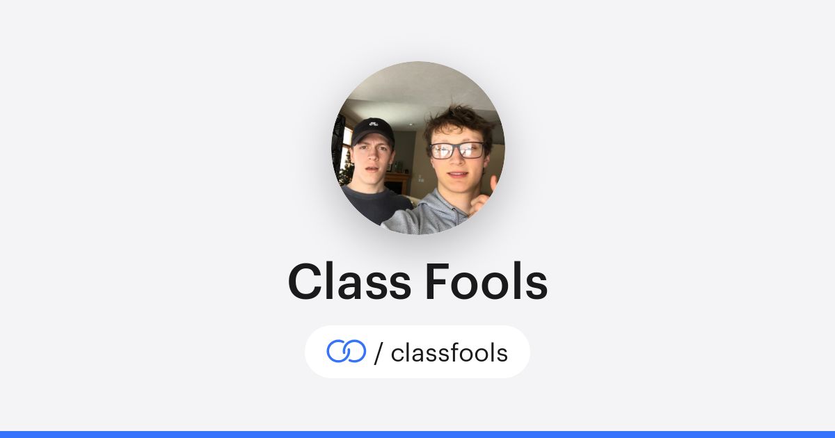 Class Fools (/classfools) · solo.to