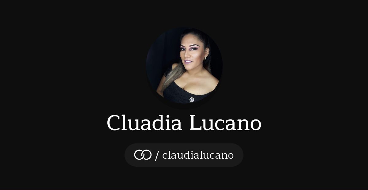 Cluadia Lucano (/claudialucano) · solo.to