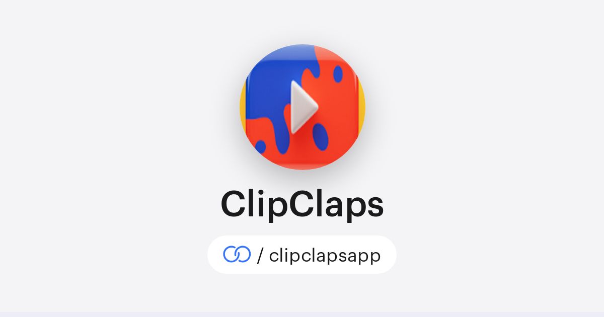 ClipClaps (/clipclapsapp) · solo.to