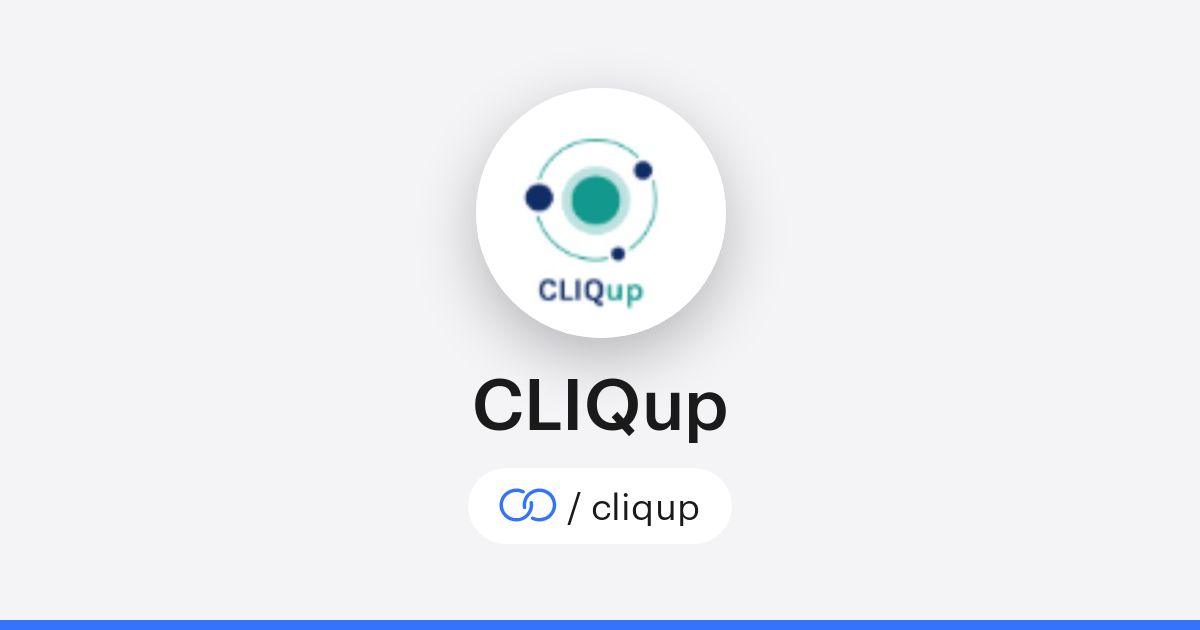 CLIQup · solo.to