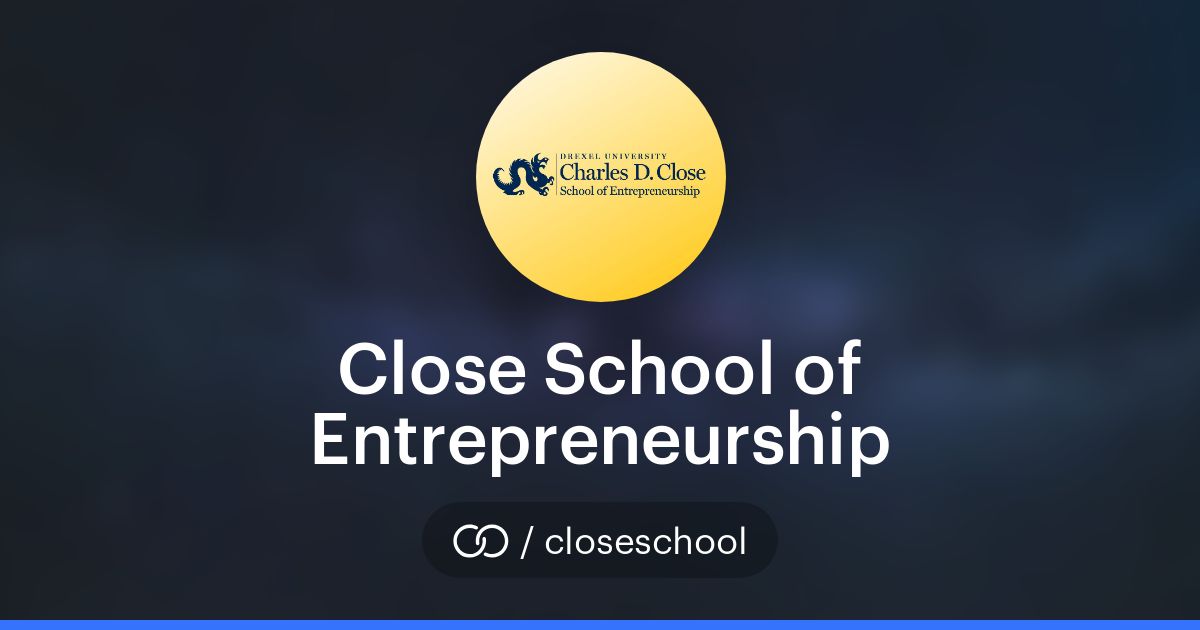 Close School of Entrepreneurship (/closeschool) · solo.to